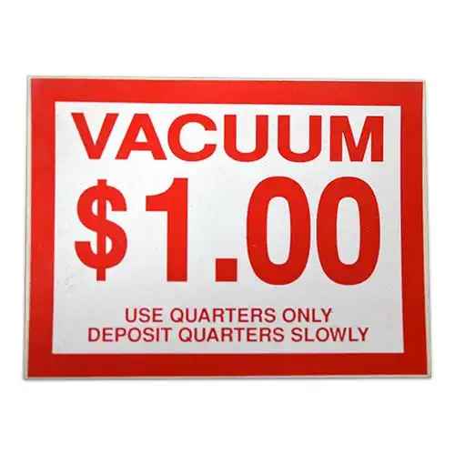 DECAL, VACUUM $1.00 | Windtrax